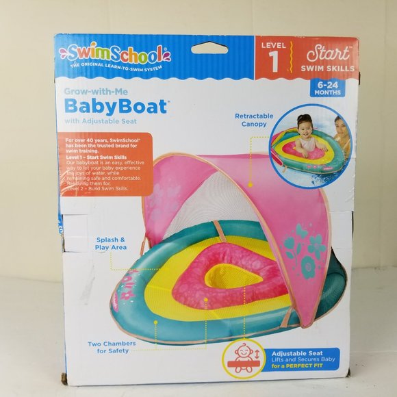 Swim School | Other | New Pool Float Swim School Perfect Fit Baby Boat ...